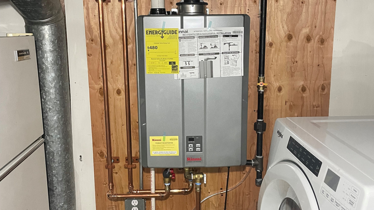 Tankless Water Heaters - Residential & Commercial Plumbing, Radiant ...